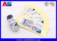 China Strong Adhesive Premium Vial Labels for Medical and Laboratory Use 2ml / 10ml for sale