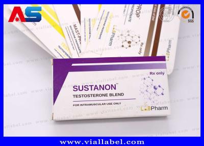 China 10ml Small Box For Injection Bottles, Matt Customized Test Blend Vial Cartons Printing For Pharmaceutical Package for sale