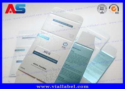 China High Quality 3ml Peptide Paper Box Package For 2 Vials  of 3ml Free Design MOQ 500 sets for sale