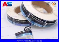 China Peptide Bottle Lables Printing , Custom Printed peptides Labels Laser Holographic MOQ 100pcs for sale