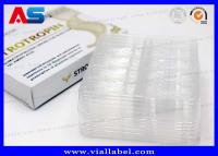 China Custom Pharmaceutical Plastic Trays And Boxes For 2ml Peptide Glass Vials , MOQ 100pcs for sale