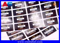 China Peptide Small Bottle Label Printing , 3ml Ghk-Cu Labels Printing Foil Aluminum Metallic Colors for sale