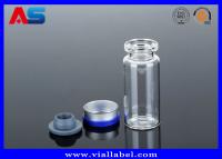 China Glass Vials With Caps, Small Glass Vials with High Durability and Flip Off Cap for sale