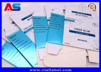 China Mix Order 3ml Vials 2mg Paper Box High Quality Metallic Colors with Door To Door Service for sale