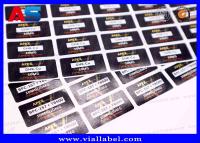 China Custom Design Small Bottle Labels for Peptides and Injection Oils Stickers Customizable for sale