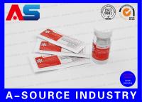 China Bodybuilding Cypionate 200mg Pill Bottle Label With Laser Hologram Printing glass vial labels for sale