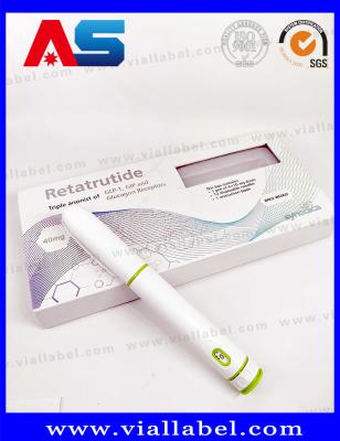 China Synedica Green Pen Packaging Box – Custom Peptide Injection Pen Case for Reta 40mg Peptide Injection Pen, Synedica Injection Pen for sale