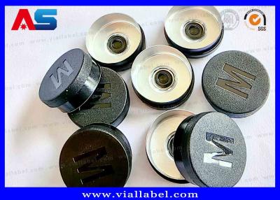 China Custom Printed 20mm Flip Top Vial Caps | OEM Pharmaceutical Vial Seals Manufacturer | Tamper-Evident Injection Bottle Caps for sale