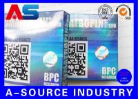 China 2ml Vial Storage Pharmaceutical Packaging Box , Plastic Trays And Paper Leaflets 10 vials for sale