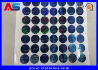 China PET Custom Holographic Stickers 3d Holographic Stickers AntiCounterfeiting void sticker for sale