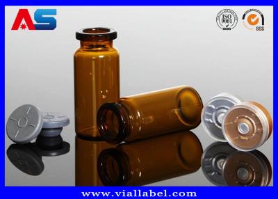 China Embossed Logo Miniature Glass Vials Clear For Pharmaceutical Packaging vial glass bottle for sale