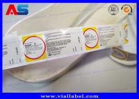 China Spot UV Vial Storage Labels Stickers For Peptide Silk Screen Printing for sale