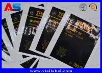 China Anavar 60 Tablets Oral Peptide Custom Printed Zip Lock Aluminum Plastic Bags Printing With Security Hologram for sale