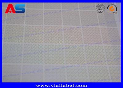 China Custom Overlay Printing Transparent Hologram Sticker hot stamp hologram for sale