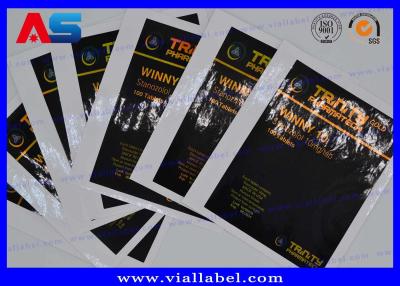China Laser Hologram Prescription CMYK Pill Bottle Label Sticker For Bottle / bag for sale