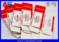China Glossy Laminated 2ml 3ml 5ml 10ml Vial Boxes for sale