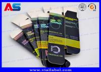 China Holographic Glossy Printing 10ml Vial Boxes Printer Custom Design 10ml bottle paper box for sale