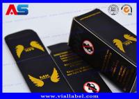 China Peptide Injection And Tablets Carton Vial Storage Box For Glass Bottles 10ml / 2ml / 3ml for sale