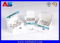 China 350g Paper Pharmaceutical Packaging Box For 2ml 1ml HCG Ampoule for sale