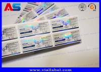 China Custom  Peptide Bottle Labels   Waterproof Sticker Printing for sale