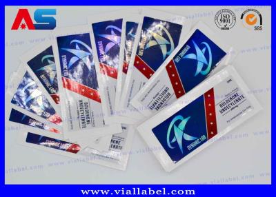 China Removable Pharmaceutical Bottle 10ml Vial Labels  Hologram Printing for sale