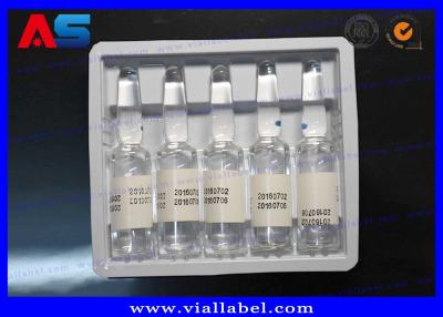 China 5 2ml Soma tropin Ampoule PET Plastic Blister Packaging for sale