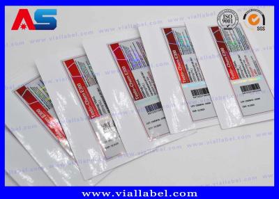 China Waterproof 10ml Vial Labels 4C Full Color For Peptide Pharmaceutical for sale