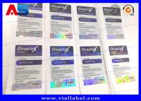 China Professional Prniting Of 10ml Vile Labels And Cartons Hologram Laser Printing labels for glass vials for sale