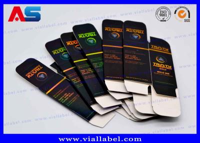 China Custom 10ml Vial Stickers And Boxes For Different Anabolic Vials Free Design for sale