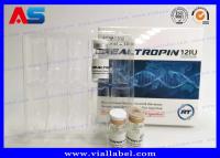 China SFDA Sterile Tiny Glass Vials 2 - 30ml With Pharmaceutical Paper Label And Box with BLISTER for sale