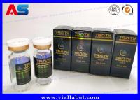 China Laser Holographic 10ml Vial Stickers With Boxes And Vials labels for glass vials for sale