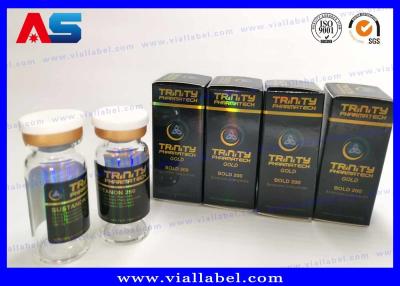 China Laser Holographic 10ml Vial Stickers With Boxes And Vials labels for glass vials for sale