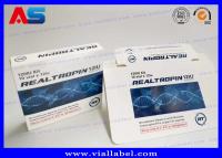 China Custom Pharmaceutical HCG Hcg Vials Paper Packaging Box medicine packaging boxes for sale
