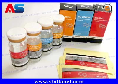 China Pharmaceutical Injection Medication Glass Vial Labels 25x60mm Laser Hologram Material for sale