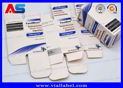 China Paper Carton Packaging Custom Boxes For Chemical Oil Solution Muscle Growth Acetat Bodybuilding Enanthate for sale