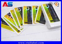 China Custom vial labels Printing Glass 10ml Vial Labels , Custom Holographic Labels For Bottles for sale
