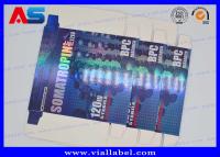 China 3mL Vial Box Human Gro wth Hormone Pharmaceutical Boxes Multi Colour Printing for sale