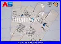 China SGS Small 10ml Vial Box For Bodybuilding Musculation Peptides Peptide Package for sale