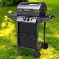 China Flame Safety Device Classic Black Backyard Butane Bbq Gas Grill for Outdoor Cooking for sale