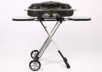 China Steel Custom Stand-Up Propane Camping Cooking Outdoor Barbeque Foldable Portable Folding Gas BBQ Grill for sale