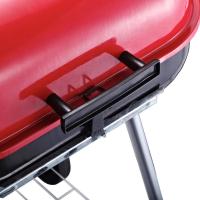 China Multi Color Charcoal Grills Outdoor Portable Foldable BBQ Grill with Lid Charcoal BBQ for sale