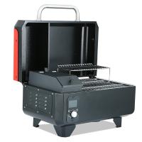 China Flame Safety Device Smart Electric Charcoal Pellet Smoker Grill for Household Cooking for sale
