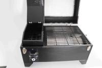 China Outdoor Portable Bbq Easy Operating Compact Grill and Smoker with Powder Coated Finish for sale