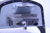 China 33*33*1.2cm Pizza Stone Gas Fired Steel Burner Outdoor Pizza Oven for Baking Pizza for sale