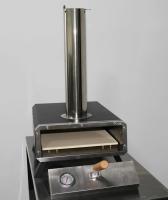 China Rotatable Pizza Stone Customized Color Outside Pizza Maker Stove Wood Pellet Fired Oven for sale