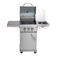 China Large Capacity Smokeless Stainless Steel Bbq Grills Portable Outdoor Burner Gas Grill for sale