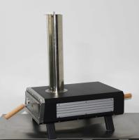 China Rotatable Pizza Stone Customized Color Outside Pizza Maker Stove Wood Pellet Fired Oven for sale