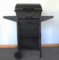 China Chrome Plated Kitchen Gas BBQ Grill for Garden Barbecue Rotisserie Propane Stove for sale