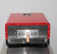 China Dual Fuel Stainless Steel Pizza Maker Gas Wood Pellets Fired Pizza Oven 39*52.2*69cm for sale
