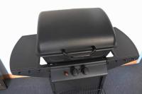 China Chrome Plated Kitchen Gas BBQ Grill for Garden Barbecue Rotisserie Propane Stove for sale